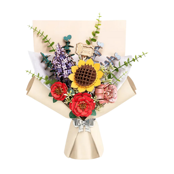 Armable de Madera Ramo de Flores TW01H - RT | LOGON