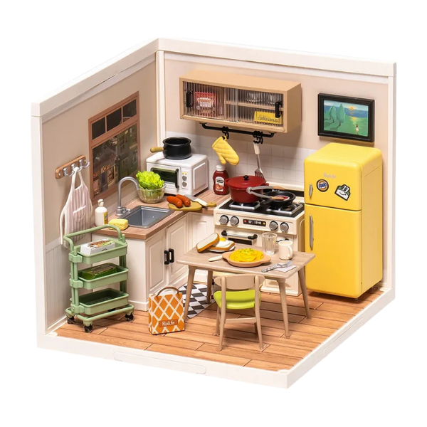 Armable 3D Cocina de Comida Feliz DW008 - RT | LOGON